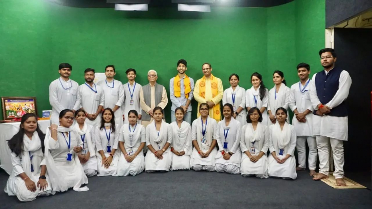 A new Chroma studio was inaugurated in Dev Sanskriti Vishwavidyalaya ...